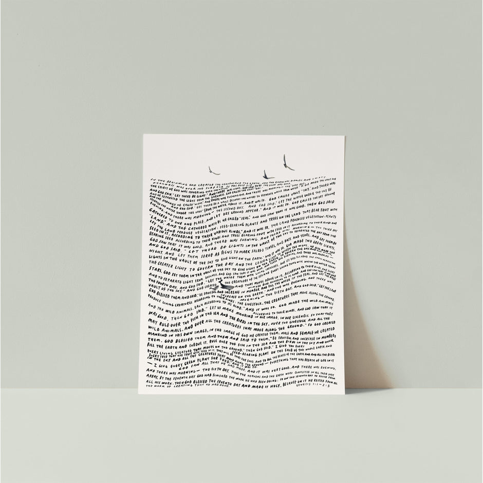 Modern Christian Art Print - Bible-inspired Wall Art – Made Seen