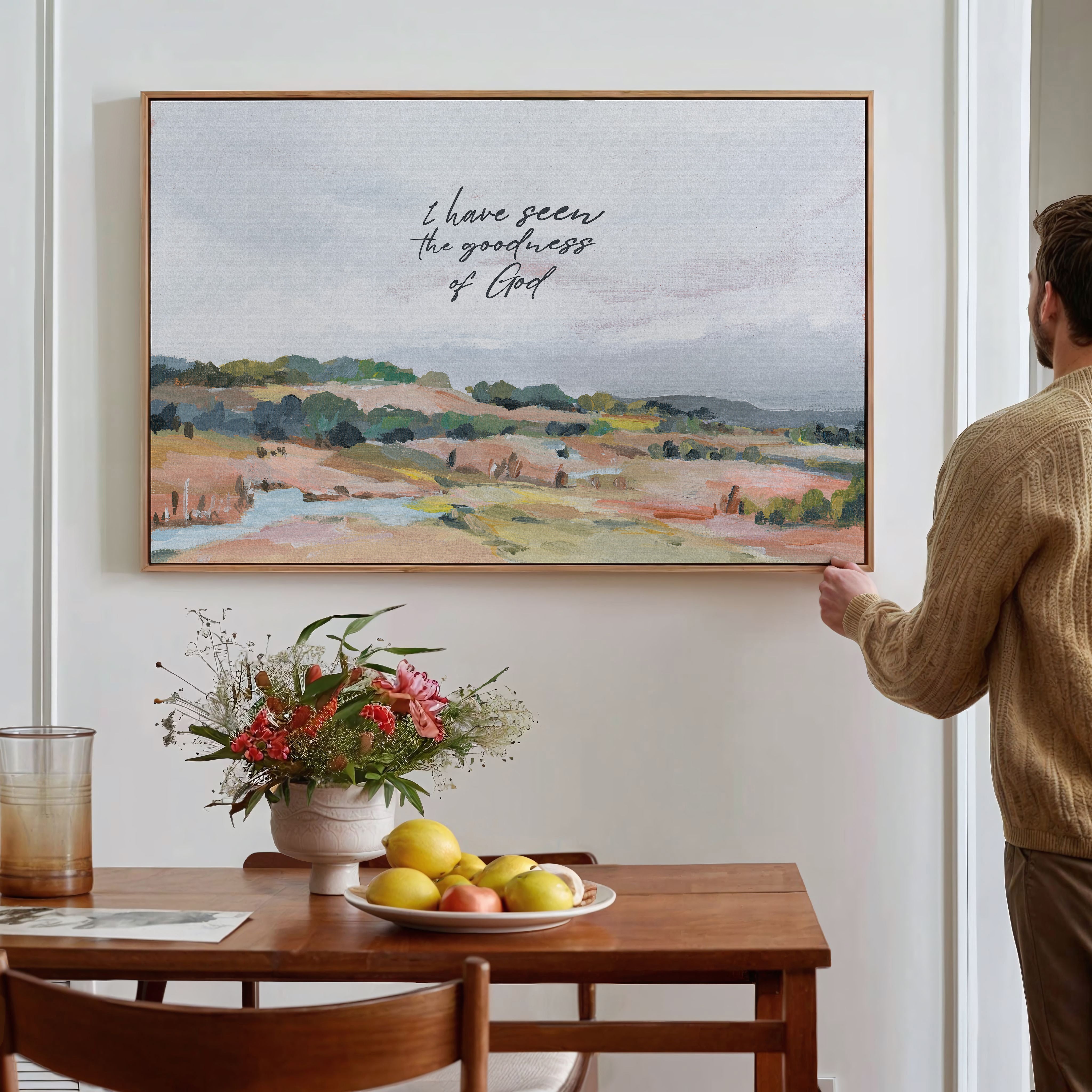 Modern Christian Art - I have Seen the Goodness of God – Made Seen