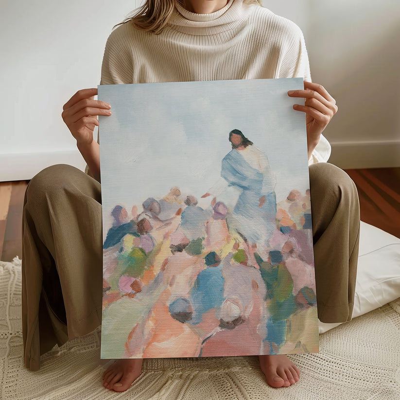 Jesus Compassion Christian Wall Art — “Compassion” Print – Made Seen