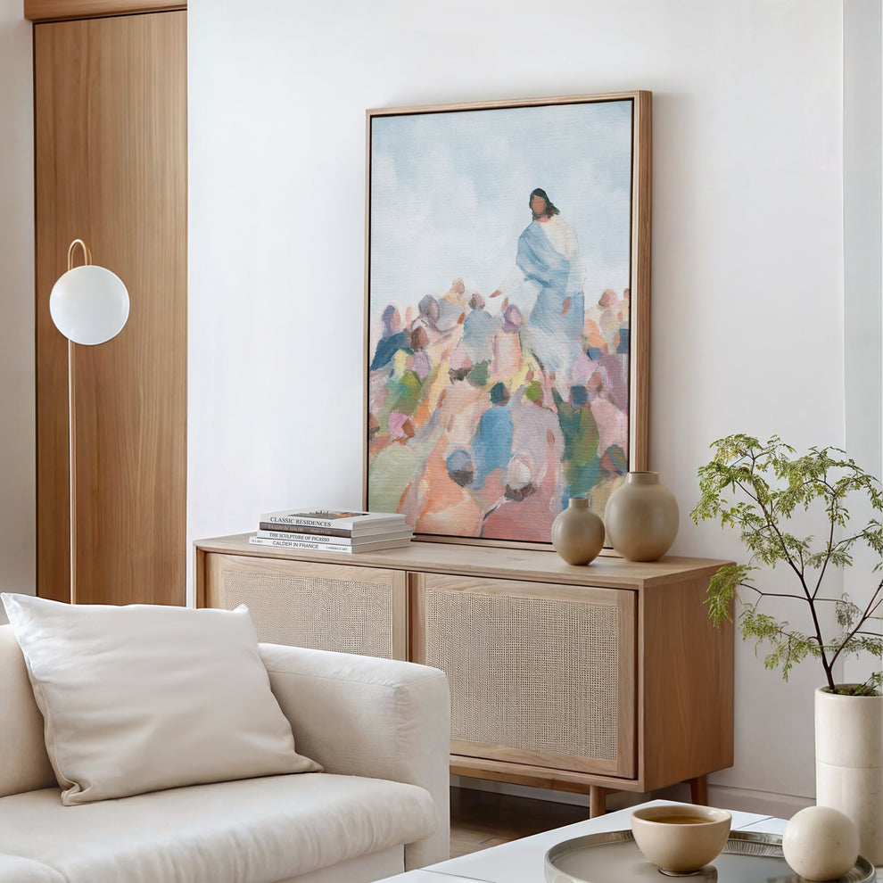 Jesus Compassion Christian Wall Art — “Compassion” Print – Made Seen