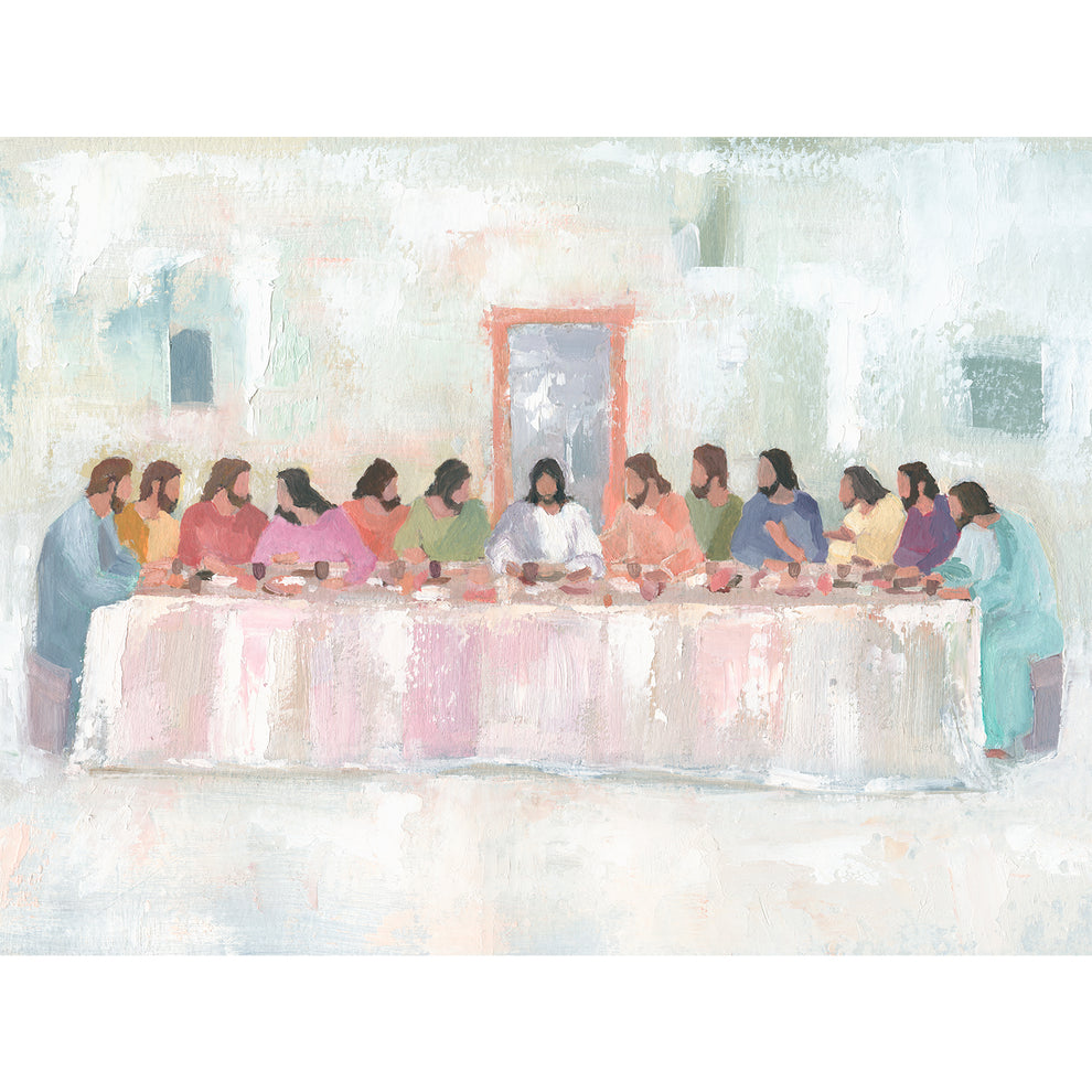 Christian Wall Art - "At the Table" Last Supper for Faith Homes – Made Seen