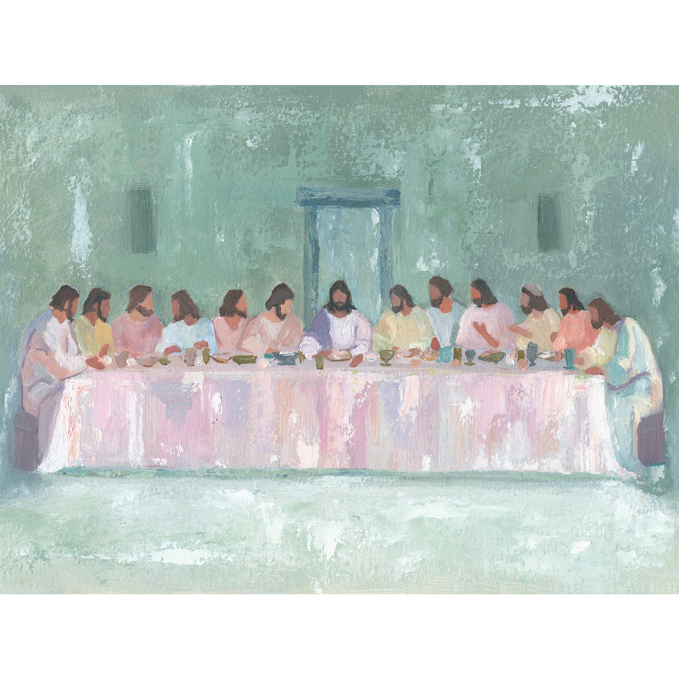 Modern Christian Art – The Last Supper Reimagined for Your Home – Made Seen