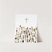 Modern Christian Art Print - Diverse People with the Cross – Made Seen