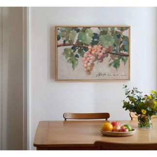 Christian Grapevine Wall Art | John 15:4 Botanical Print for Faith ...