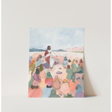 Contemporary Bible Art - Sermon on Mount – Made Seen